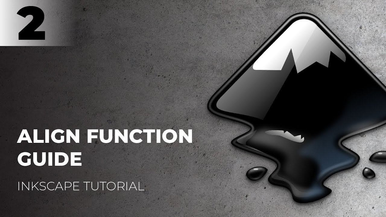 Inkscape Tutorial for Beginner : Part 2 (Align Function Guide)