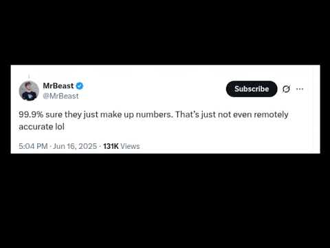 MR BEAST SAYS FORBES LIST IS LYING