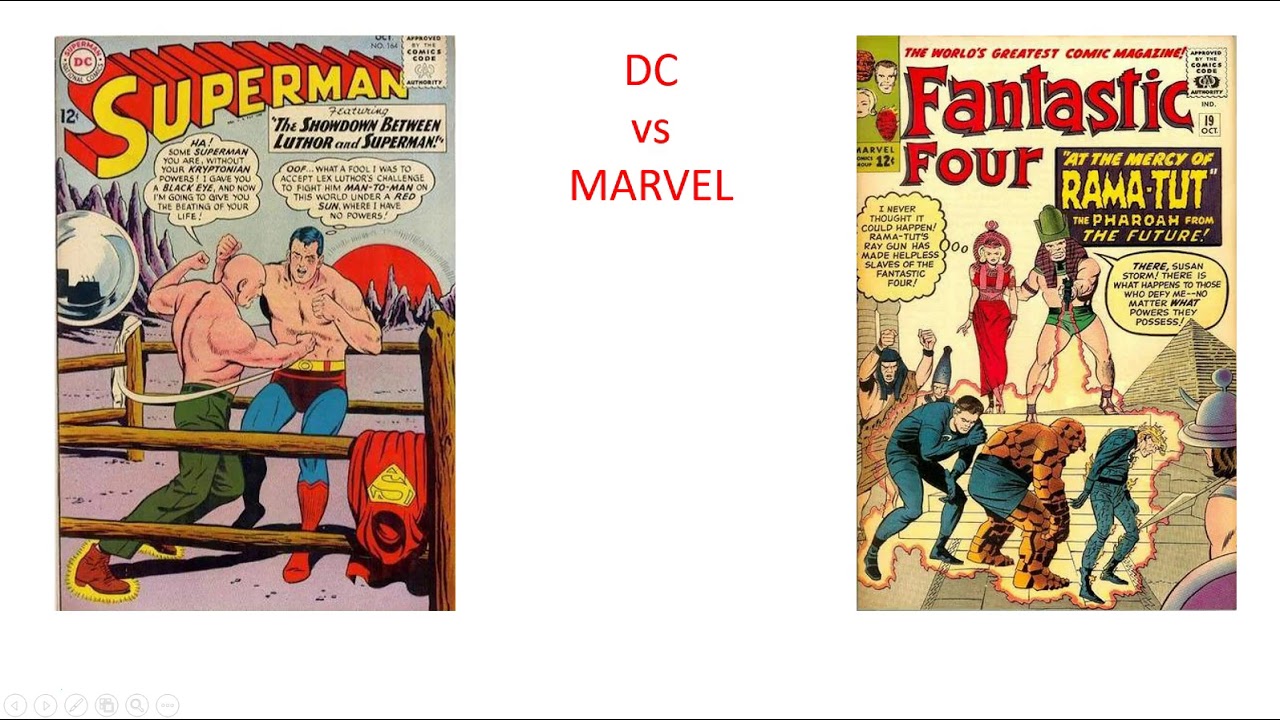 DC vs. Marvel (A Page by Page comparison of two comics from 1963.)