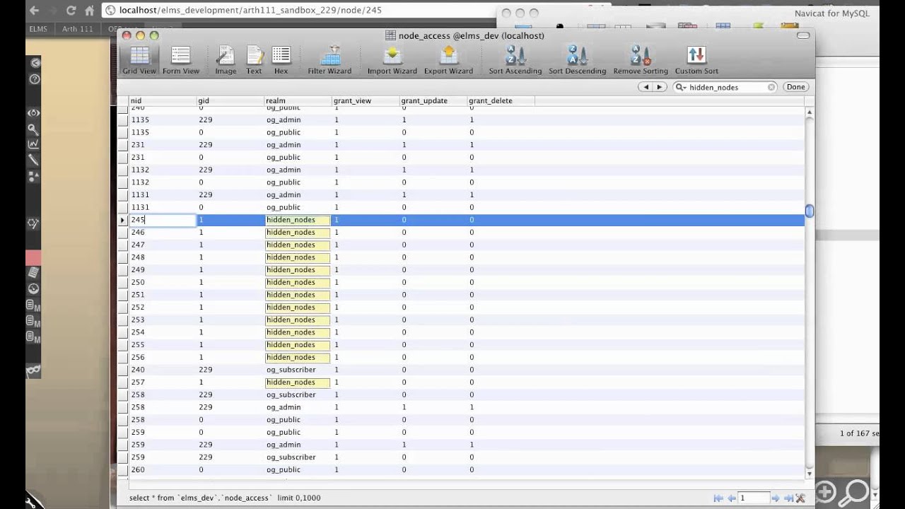 Understanding drupal node access