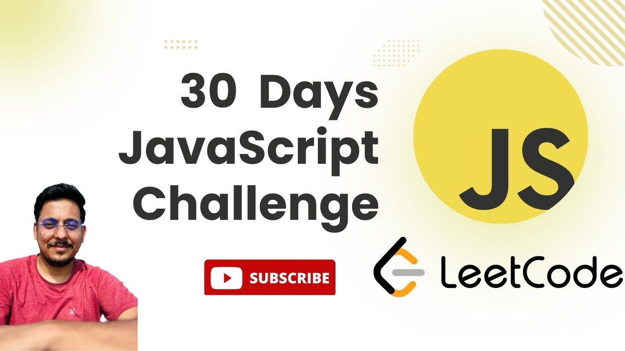 Announcement - 30 Days of JavaScript Challenge LeetCode