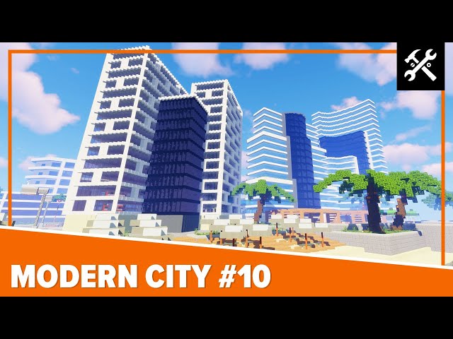 Modern Beach Hotels Minecraft Map