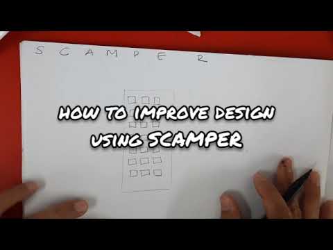 How to improve design using SCAMPER