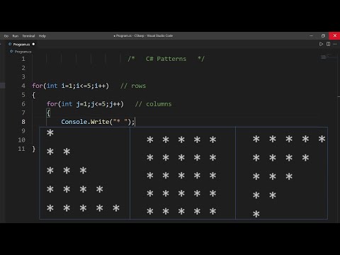 Learn C Patterns | Star Pattern Program | Learn Coding - Mind Luster