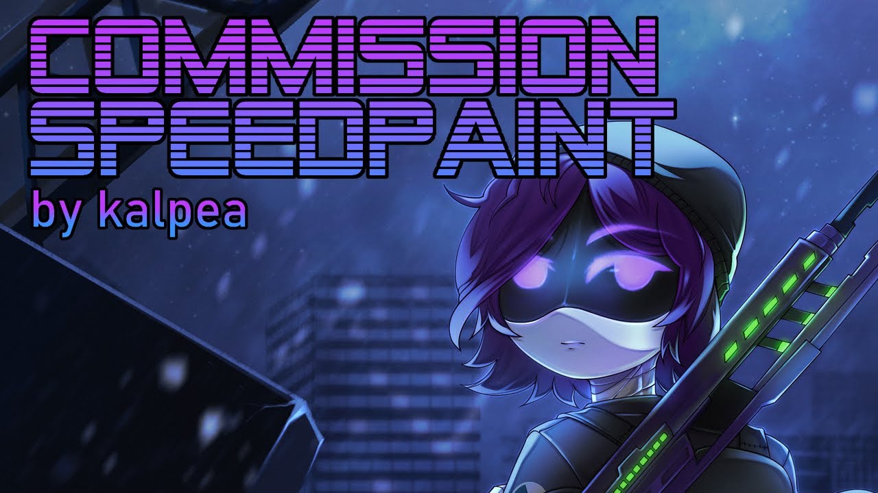 [ Murder Drones ] Commission #3 Speedpaint (Procreate)