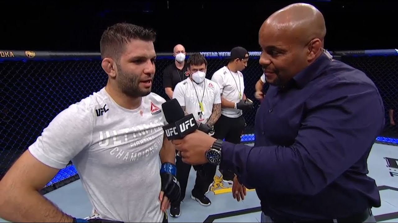 UFC Jacksonville: Thiago Moises Octagon Interview