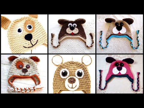 Top 20 + Best Animal Hat Crochet Patterns Designs | Crochet Patterns | Crochet Design & Ideas