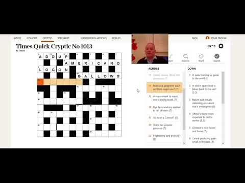 BEGINNER video: how to approach clues on 25th January