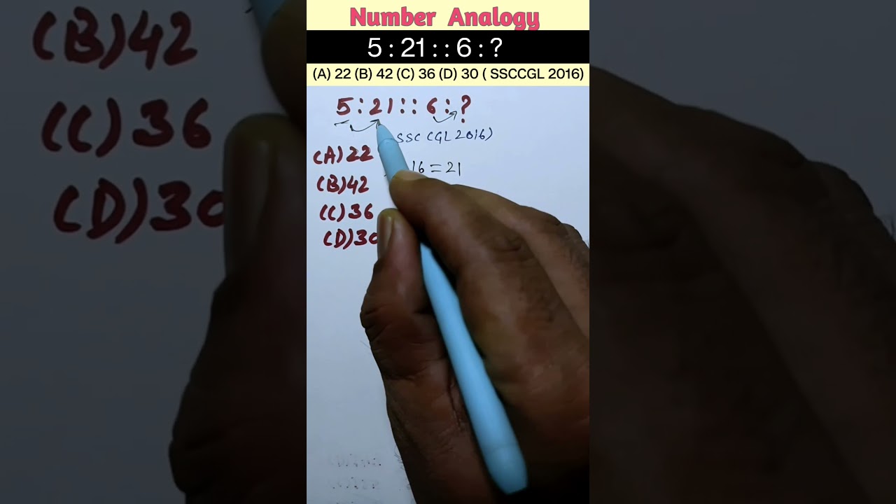 Number Analogy Reasoning Short Tricks | #reasoning short tricks #rrbntpc#rrb #ssccgl #rrbgd #sscchsl
