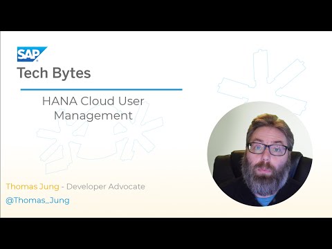 SAP HANA Cloud User Management