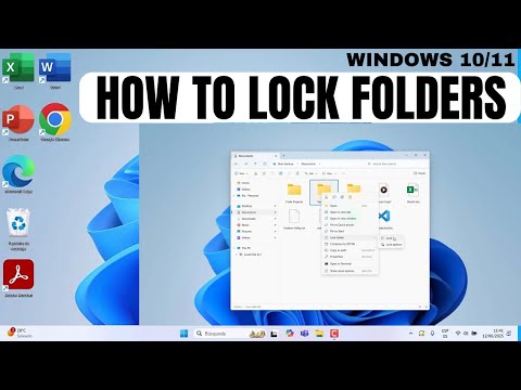 How to Lock Folders in Windows 11/10 | Password Protect Any Folder (2025)