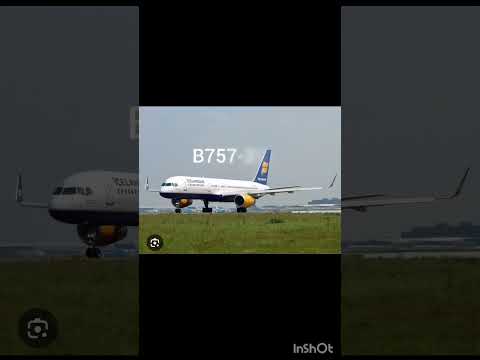 All Boeing 757 variants #aviation