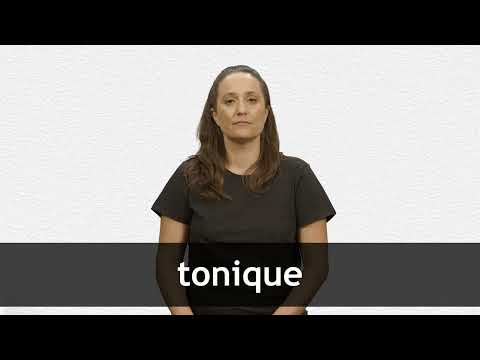 English Translation of “TONIQUE” | Collins French-English Dictionary