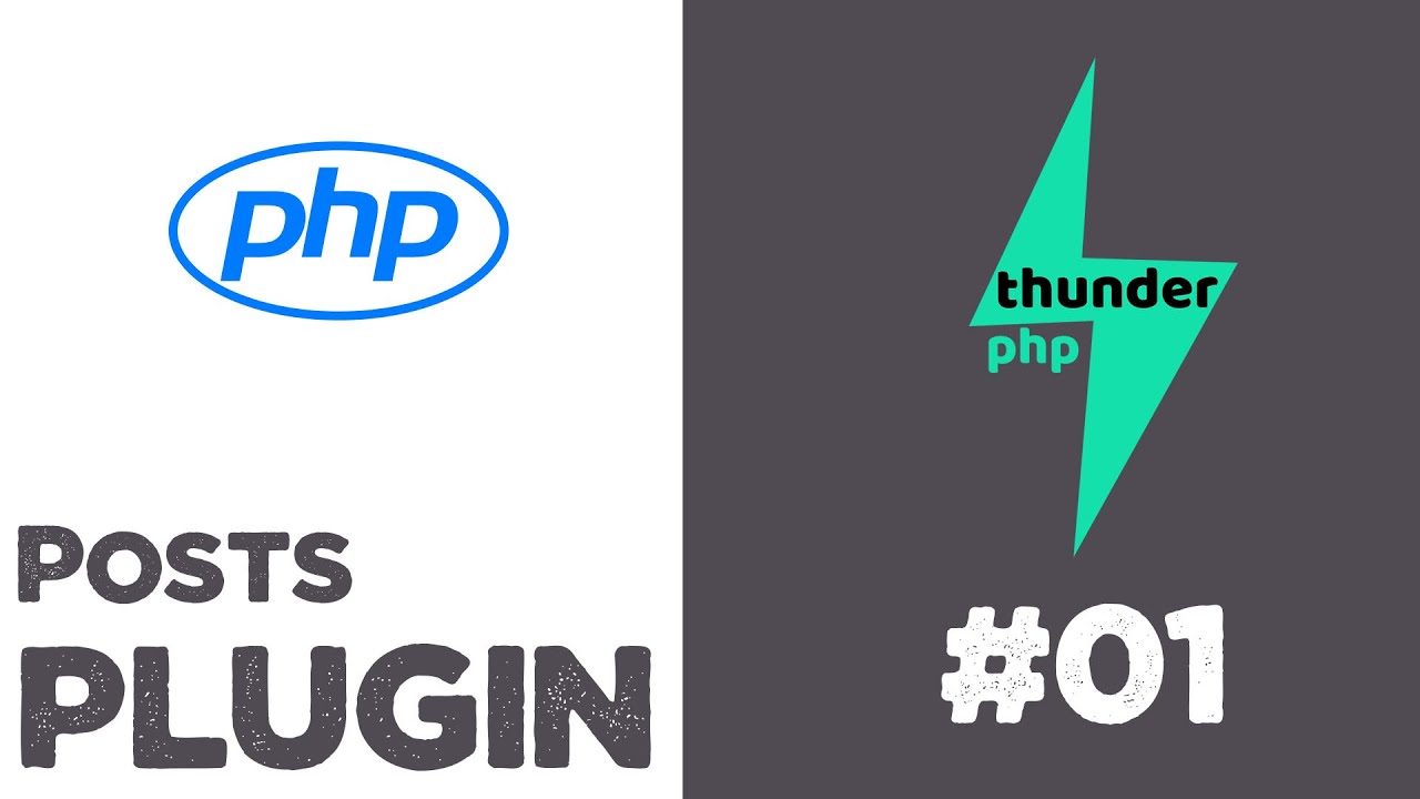 Posts plugin for thunderPHP Framework #01 | Plugin creation | Quick programming tutorial
