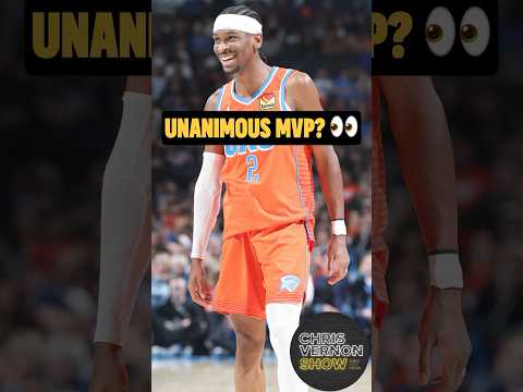 will SGA be the first unanimous MVP since Steph Curry? 🧐