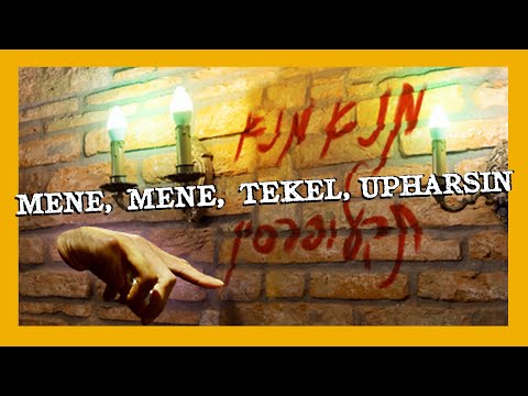 THE MEANING OF THE WRITING ON THE WALL