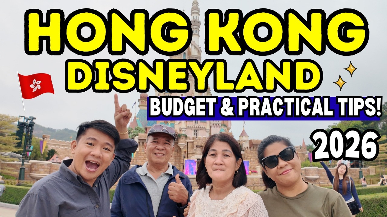 WHAT'S NEW in HONG KONG DISNEYLAND? Budget & Practical Tips For First Timers | Wander J