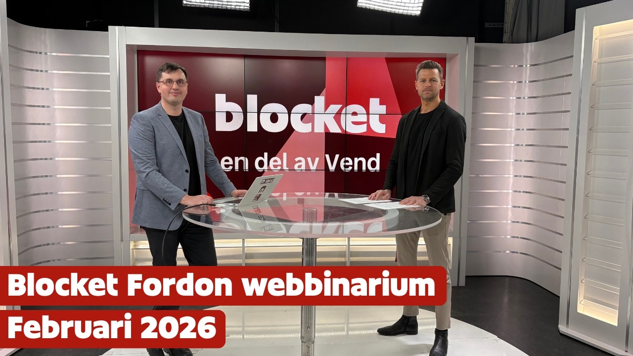 Blocket Fordon webbinarium: februari 2026
