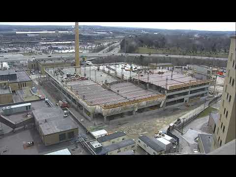 MetroHealth View Road Parking Deck Time Lapse Video