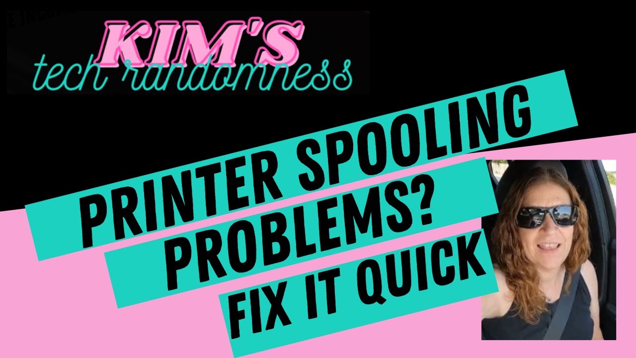 How to fix Printer Spooling Errors. How to quickly fix your printer problems!