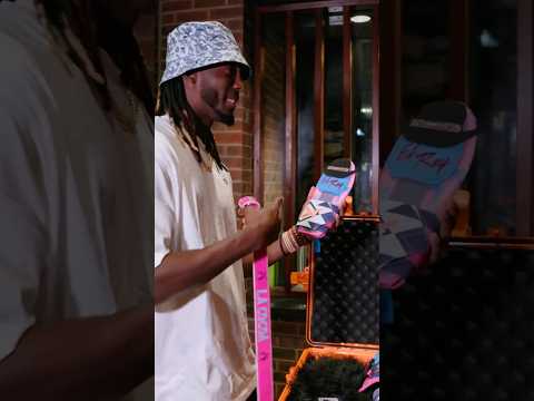 We GAVE Elly De La Cruz This INSANE New Sliding Mitt! #shorts