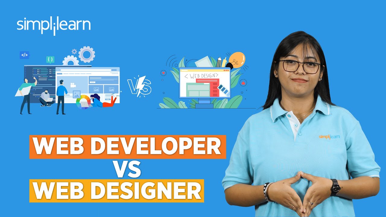 Web Developer vs Web Designer | Difference Between Web Designer And Web Developer | Simplilearn