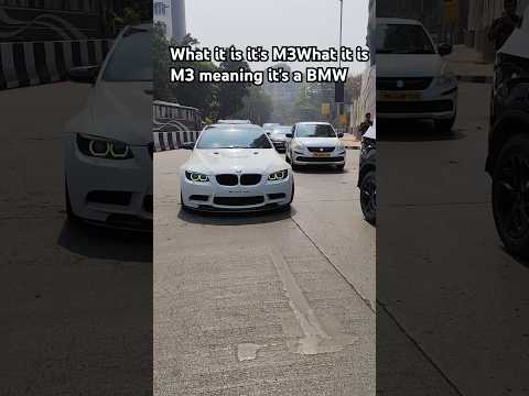 What is a M3What it is M3 meaning it's a BMW 🔱😈