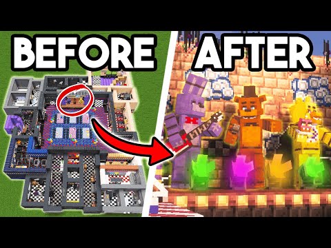 FNAF 1 Speedbuild & Map Tour in Minecraft! (Management Wanted)