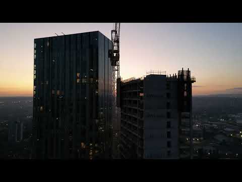 A bit of footage from the Embankment Exchange Development in Manchester before I crashed 💥