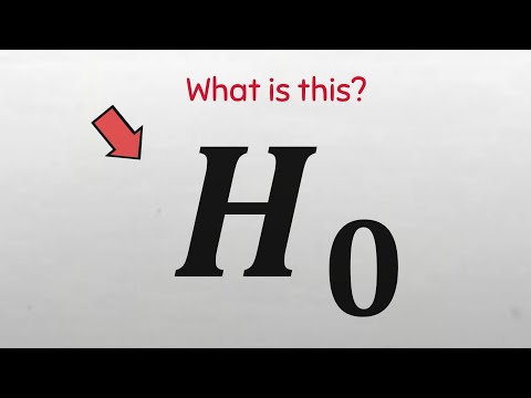 Statistical Symbols Explained: Null Hypothesis (H sub zero) #sigma #alpha #statistics #educational