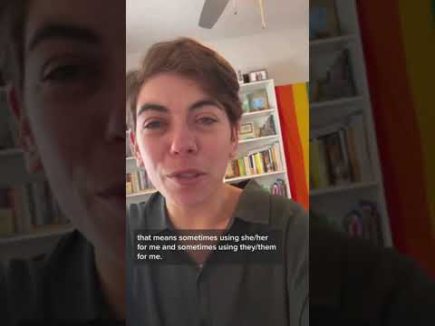 Confused about she/they pronouns? Here’s what they mean! #shorts