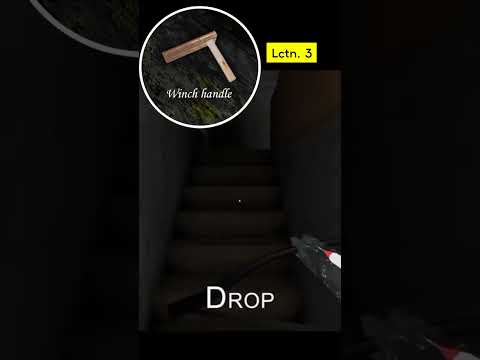 Granny: Winch Handle Locations and Usage #higamer #granny #gaming #keplerians #scary #androidgame