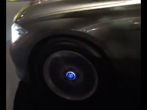 BMW Wheel Fixed Hub Floating Center Cap Magnetic Light