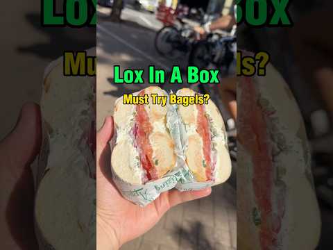 The BEST Bagels In Sydney? (Lox In A Box Review) #shorts