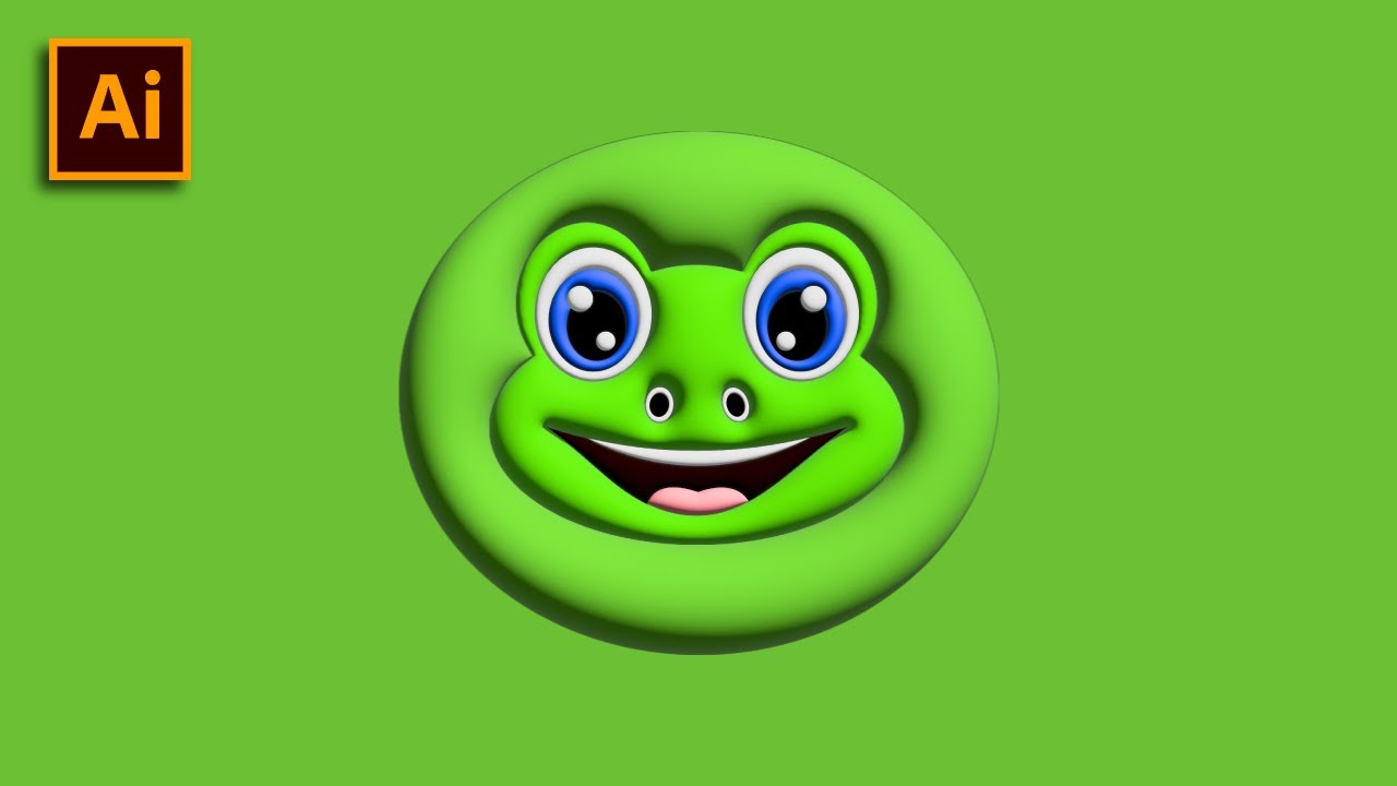 Creating a Stunning Adobe Illustrator Frog Vector Art Design