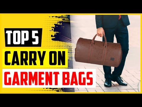 Top 5 Best Carry On Garment Bags in 2022
