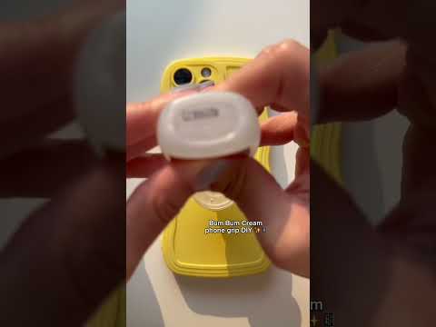 Bum Bum Cream Phone Grip DIY