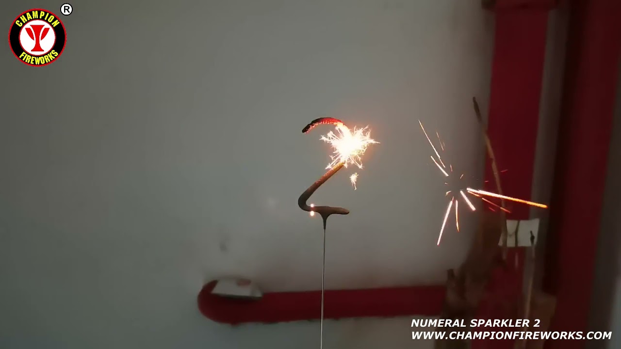 Sparkler fireworks number 2
