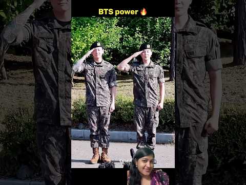 BTS power 💥💥 #military #btsshorts