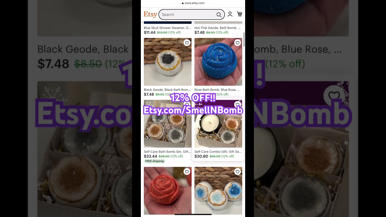Bath Bomb Sale Just For You!! #bathbomb #etsy #sale #relaxation #selfcare #beauty #bathbombs #small
