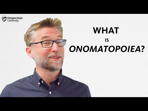 "What is Onomatopoeia?": A Literary Guide for English Students and Teachers