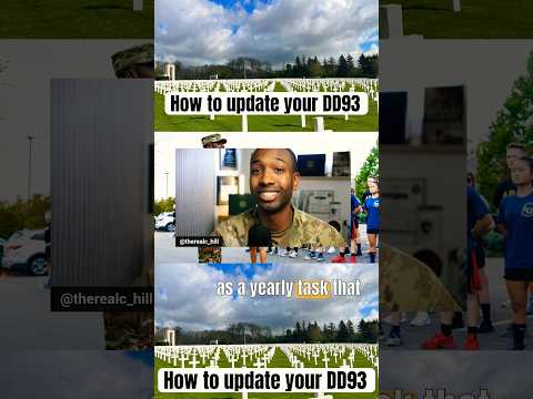 How to Update DD93 EXPLAINED in IPPS-A #army #military #IPPSA