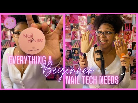 Everything a beginner nail tech needs!