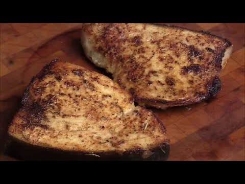 Pan Seared Swordfish Steaks with Mixed Seasoning