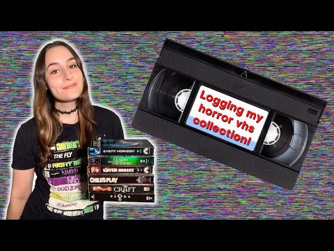 Let's archive my horror vhs collection! | Live hangout