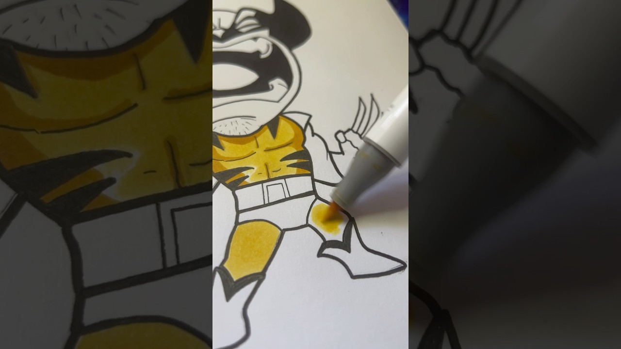 Chibi Deadpool VS Chibi Wolverine🥊 | Who WINS?
