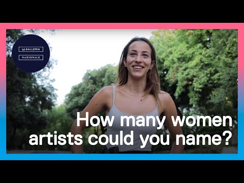 How many women artists could you name?