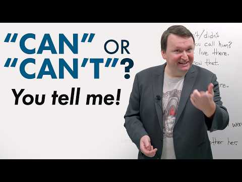 Are English Speakers Lazy? I CAN’(T) believe it!