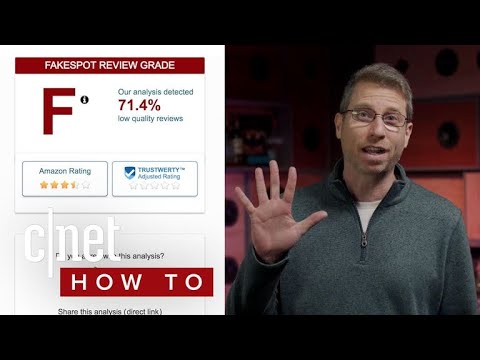 Spot fake Amazon reviews in a flash (CNET How To)