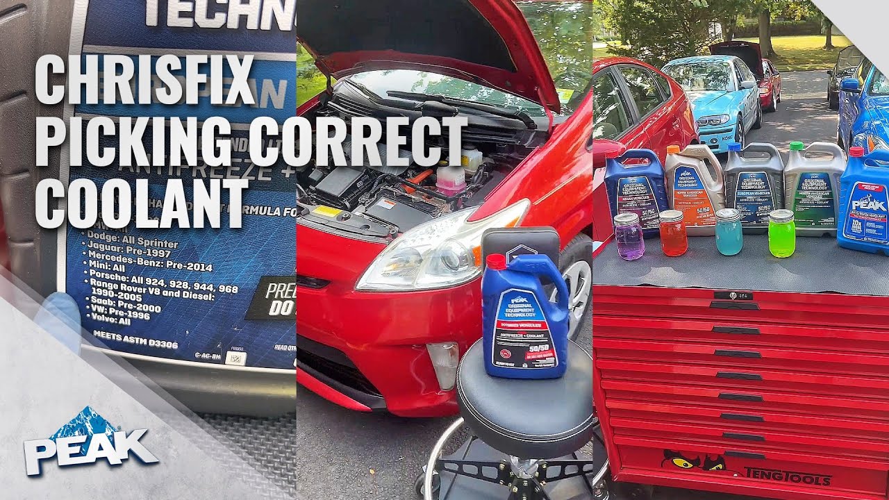 How to Pick the Best Coolant for Your Car with ChrisFix | PEAK Auto